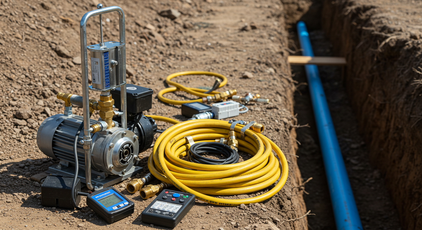 Rising Mains Pressure Testing Services | Pipe Testing Services